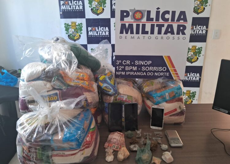 Ipiranga Do Norte Pm Fecha Boca De Fumo E Apreende Cestas Básicas Do